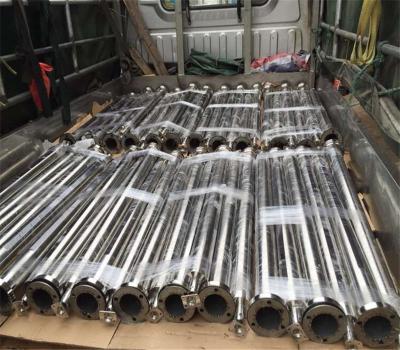 China stainless steel 304 glass balcony column for handrail mirror finish for sale