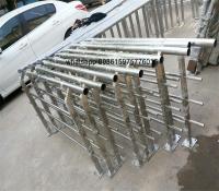 China stainless steel 304 glass balcony column for handrail mirror finish for sale