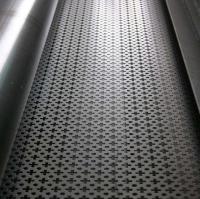 China decorative laser cutting perforated metal sheet stainless steel for sale
