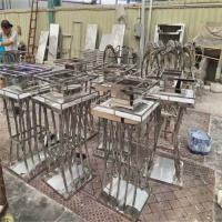 China CNC laser cut stainless steel thick plate shaped fabrication for sale