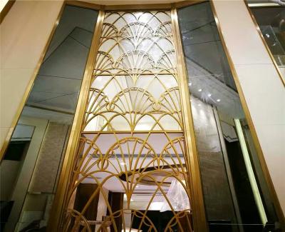 China exterior wall partition large metal screen facade panel stainless steel screen for sale