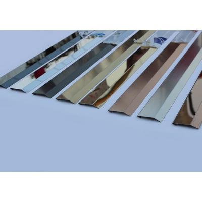 China Polished Finishes Matt Stainless Steel Corner Guards 201 304 316 for sale