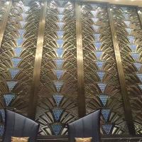 China Metal screen wall panel for hotel lobby curtain wall decoration for sale
