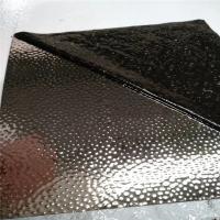 China Reflecting irregular wavy metallic panels hammered stainless steel sheet mirror finish for sale