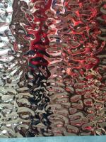 China hammered stainless steel sheet mirror sheet 304  316 grade for wall decoration for sale