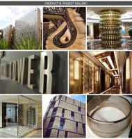 China stainless steel construction projects for house decoration metal work factory for sale