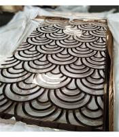 China metal artwork gold stainless steel decorative panel made in china for sale