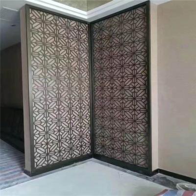 China interior decorative wall covering panels laser cut metal screens made in china for sale