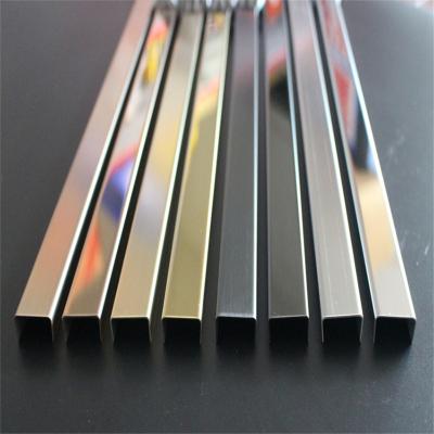 China Brushed Finish Gold Stainless Steel Corner Guards 201 304 316 wall ceiling door frame for sale