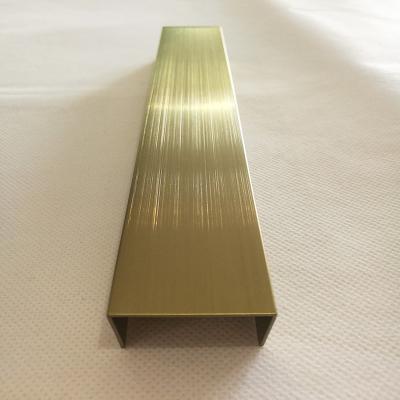 China Brushed Finish Stainless Steel Wall Trim Wall Panel Trim 201 304 316 for sale