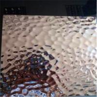 China 304 316 Grade embossed Stainless Steel Sheet hammered Mirror Finish for wall cladding for sale