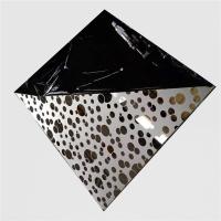 China Embossed Stainless Steel Sheets Rose Gold Mirror Finish For Column Cover Cladding 201 304 316 for sale