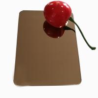 China rose gold color 304 stainless setel sheet mirror or hairline finish 1219x2438mm for sale