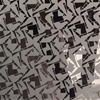 China etched pattern stainless steel Decorative Mirror Stainless Steel panel for sale