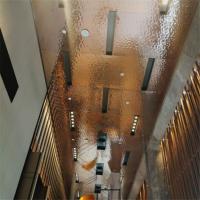 China water wave bright finish stainless steel sheet gold color for ceiling decorative panel for sale