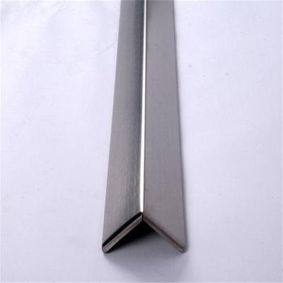 China hot sale L shaped tile trim stainless steel hairline finish made in china for sale