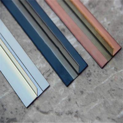 China Brushed Finish Stainless Steel Angle U Shape Trim 201 304 316 for sale