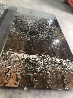 China Hot hale 201 304 316 grade hammered stainless steel sheet embossed SS plate for sale