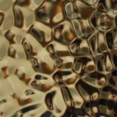 China Hot hale 201 304 316 grade hammered stainless steel sheet embossed SS plate for sale