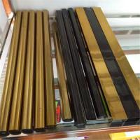 China decorative color stainless steel profile square hollow section  with gold or rose gold mirror finish for sale