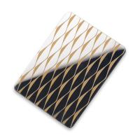 China 201/304/316/410 embossed/etched/vibration stainless steel sheets for Architectural cladding/Elevator decoration for sale