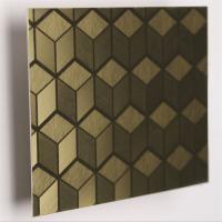 China Elevator Designed SS sheet 304 316 grade embossed decorative stainless steel sheet 4x8 4x10 for sale
