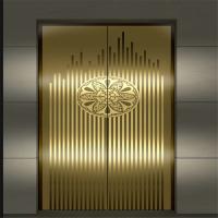China Elevator Designed SS sheet 304 316 grade embossed decorative stainless steel sheet 4x8 4x10 for sale