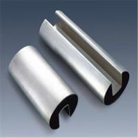 China 304 316 stainless steel channel tube and pipe for glass railings with mirror or hairline finish for sale