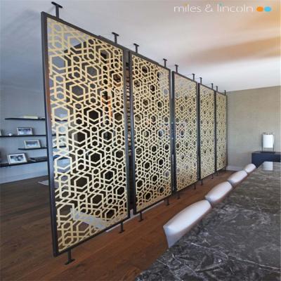 China Perforated Carved Aluminum Panel for Decoration Wall partition metal screen for sale