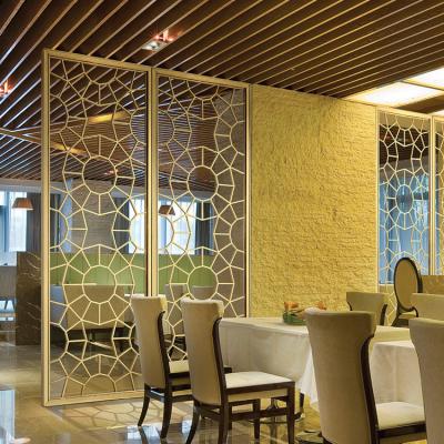 China Gold Stainless Steel Room Divider For Garden Fence/Privacy Fence/Metal Fence for sale