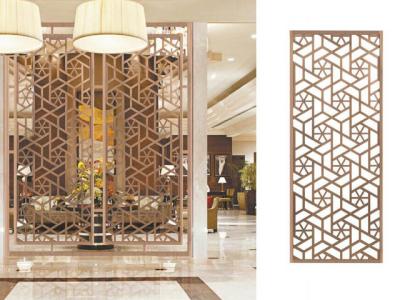 China Gold Stainless Steel Partition For Garden Fence/Privacy Fence/Metal Fence for sale