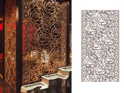 China Gold Stainless Steel Partition Stair  For Railing/Balustrade/Balcony for sale