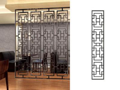 China Black Stainless Steel Perforated  Panels Stair  For Railing/Balustrade/Balcony for sale