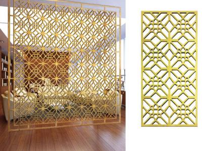 China Black Stainless Steel Carved/ Engraved Mashrabiyia  Panels For Garden Fence/Privacy Fence/Metal Fence for sale