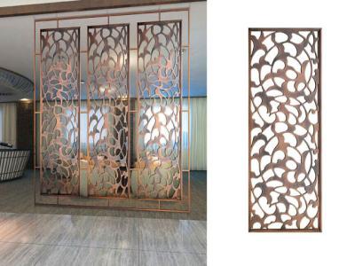 China Black Stainless Steel Room Divider For Garden Fence/Privacy Fence/Metal Fence for sale