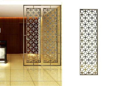 China Black Stainless Steel Partition For Column Cover/Cladding for sale