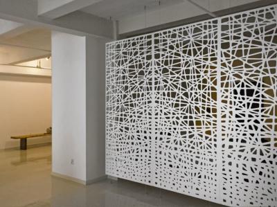China Powder Coating Aluminum Perforated  Panels Stair  For Railing/Balustrade/Balcony for sale