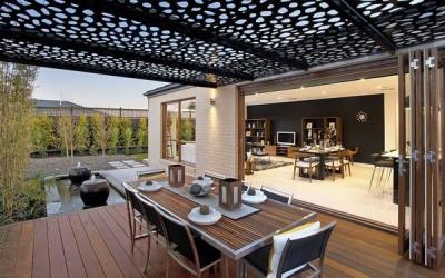 China PVDF Aluminum Perforated  Panels For Column Cover/Cladding for sale