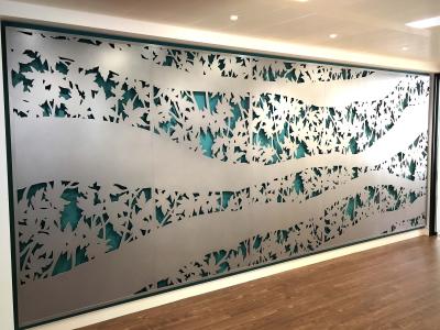 China PVDF Aluminum Screen Panels Stair  For Railing/Balustrade/Balcony for sale