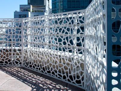 China PVDF Aluminum Room Divider For Sunshades/Louver/Window Screen for sale