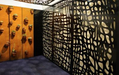China Metallic Color Aluminum Screen Panels For Hotels/Villa/Lobby Interior Decoration for sale