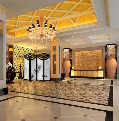 China Rose Gold Stainless Steel Carved/ Engraved Mashrabiyia  Panels For Hotels/Villa/Lobby Interior Decoration for sale