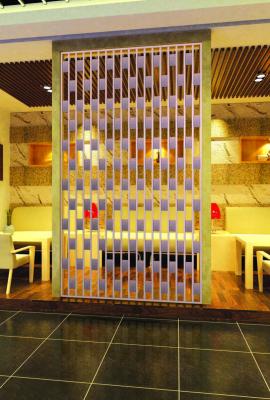 China Bronze Stainless Steel Carved/ Engraved Mashrabiyia  Panels For Facade/Wall Cladding/ Curtain Wall/Ceiling for sale