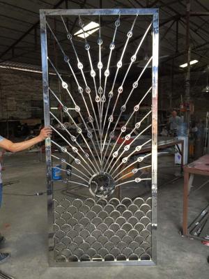 China Bronze Stainless Steel Partition For Garden Fence/Privacy Fence/Metal Fence for sale