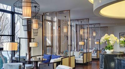 China Hairline Copper Stainless Steel Room Dividers For Facade/Wall Cladding/ Curtain Wall/Ceiling for sale