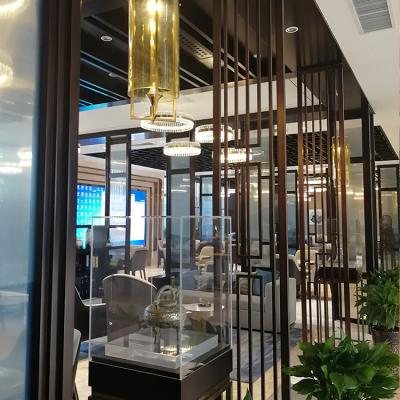 China Mirror Gold Stainless Steel Room Dividers For Office/Room/Interior Decoration for sale