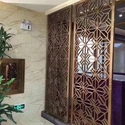 China Gold Metal Laser Cut Panels For Railing Balustrade Balcony for sale