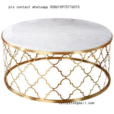 China stainless steel dining table base leg hairline gold coffee table base for hospitality projects for sale