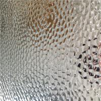 China Designed metal sheet wall cladding panel hammered decorative mirror stainless steel for sale