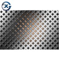 China decorative stainless steel sheet perforated metal panel brass colour for sale